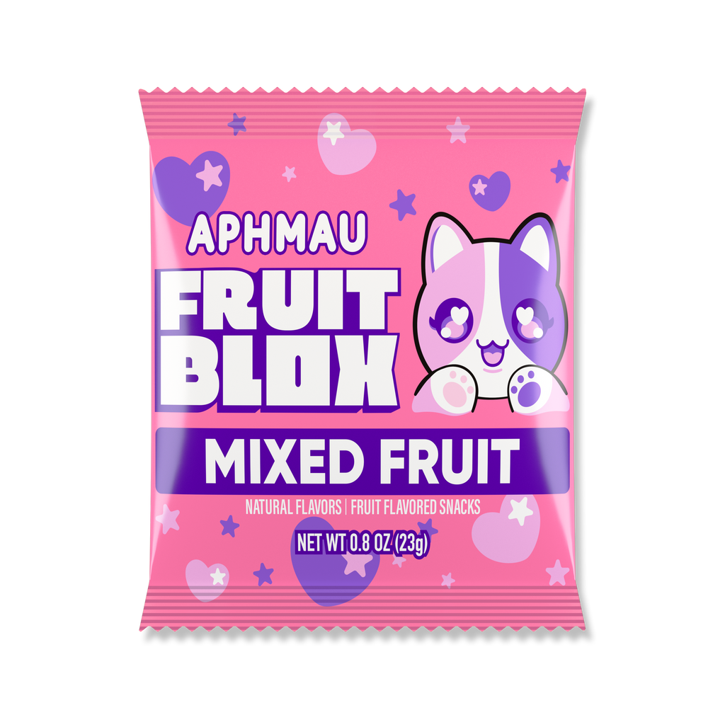 FruitBlox Aphmau Mixed Fruit Snacks, 132 Count