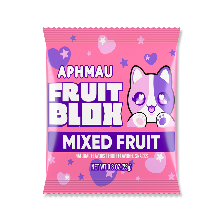 FruitBlox Aphmau Mixed Fruit Snacks, 132 Count